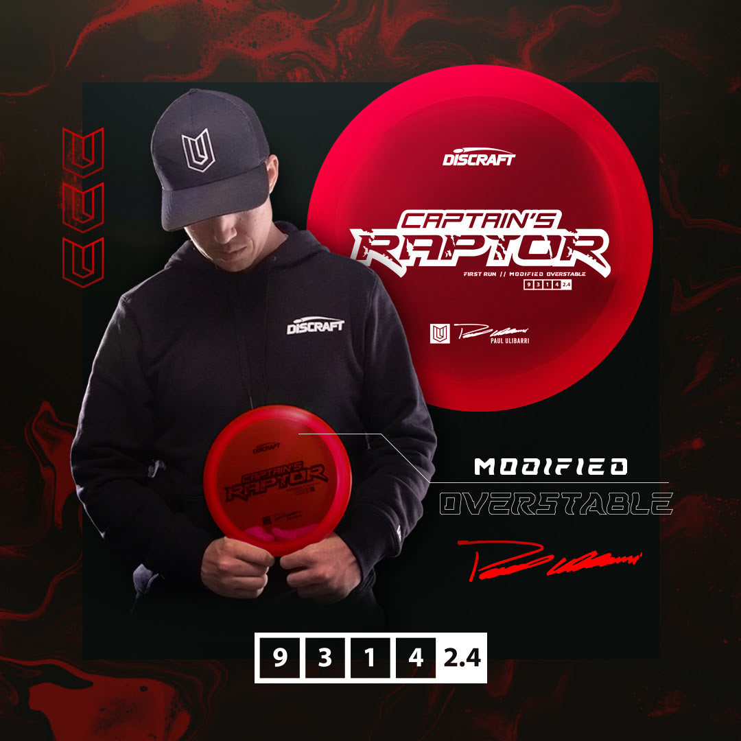 Captain's Raptor (11PM Central TONIGHT!) – Tagged "ESP" – DFX Discs