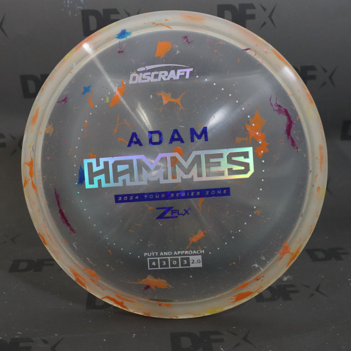 2024 Tour Series Jawbreaker Zflx Zone - Adam Hammes – DFX Discs
