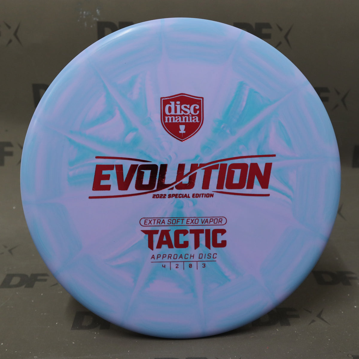 Discmania Evolution Extra Soft Exo Vapor Tactic – DFX Discs